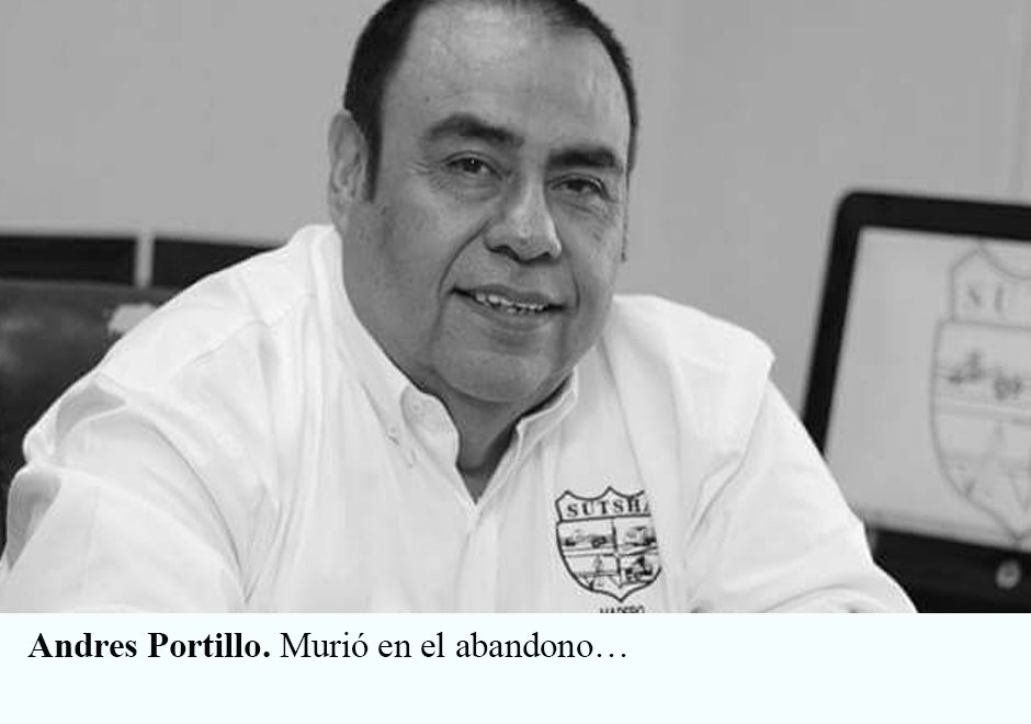 COMO SI FUERAN LOS DUEÑOS DEL SUTSHA: MORIBUNDO A ANDRÉS PORTILLO, EN ...