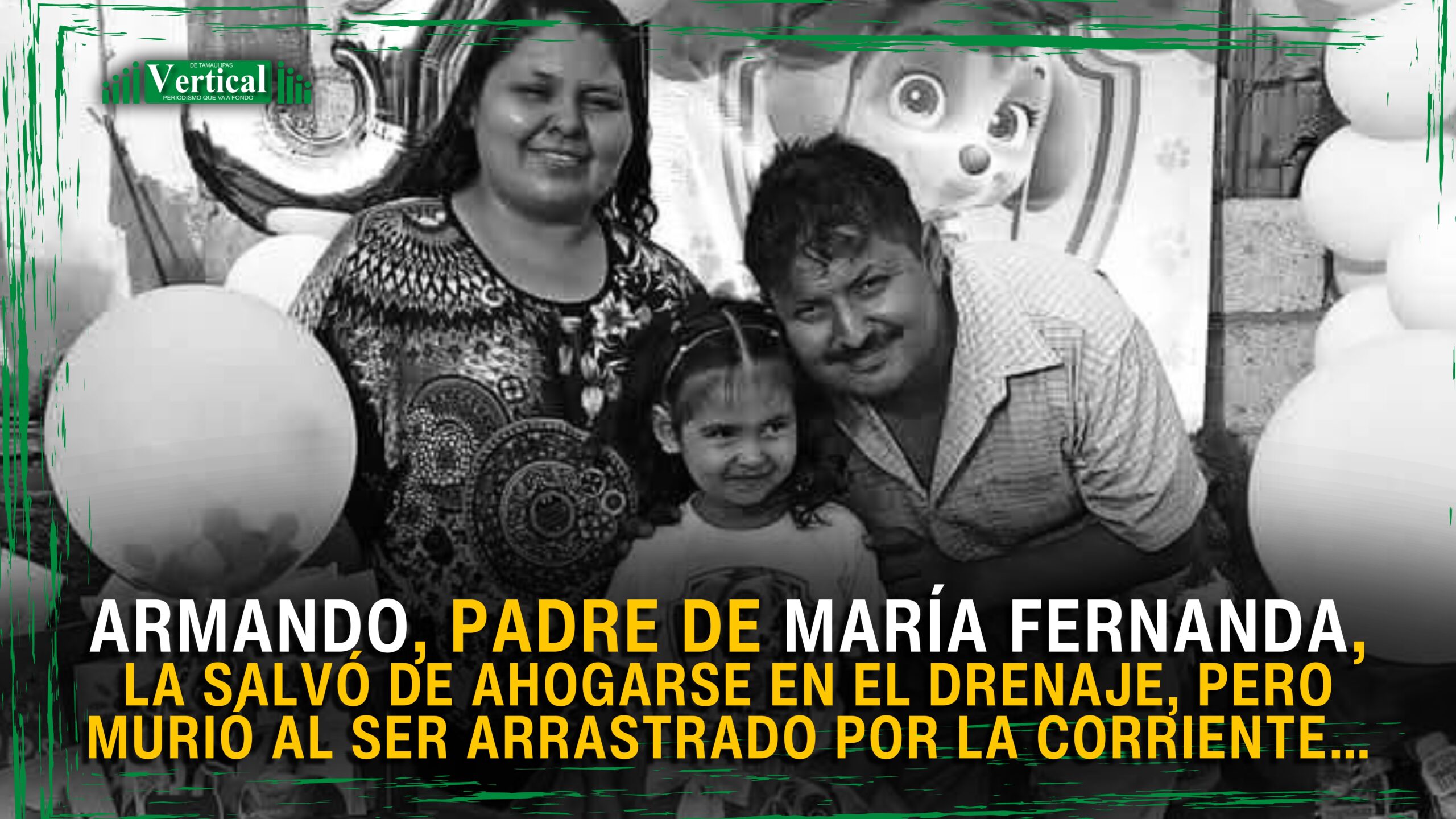 ARMANDO, PAPÁ DE MARÍA FERNANDA, LA SALVÓ DE AHOGARSE EN EL DRENAJE ...